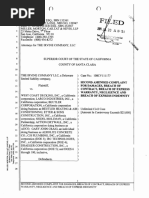 California Complaint for Wrongful Foreclosure, Fraud, 17200 Violations ...