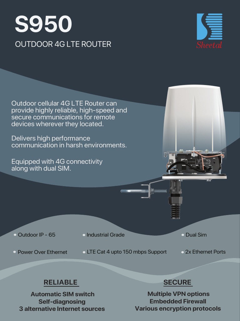 Sheetal: Outdoor 4G Lte Router | PDF | Virtual Private Network ...