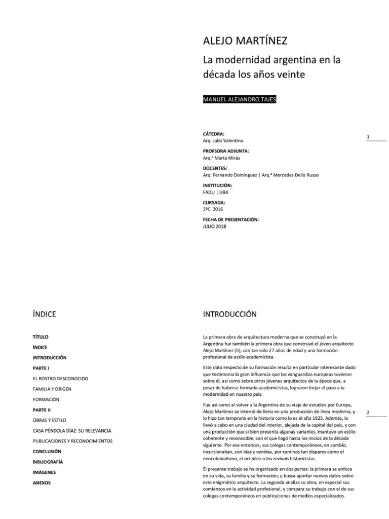 Alejo Martinez | PDF