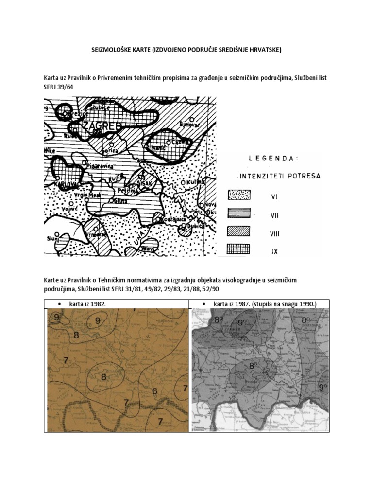 Stariji Pravilnici Potres | PDF