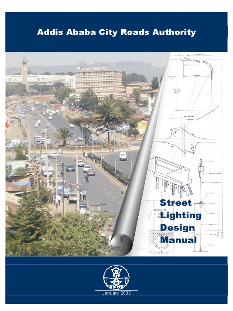 Addis Ababa City Roads Authority: Street Lighting Design Manual | PDF
