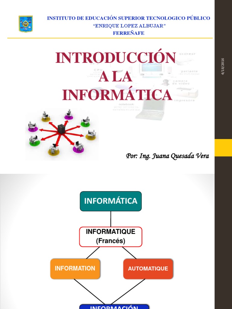 Introducción ALA Informática: Por: Ing. Juana Quesada Vera | PDF ...