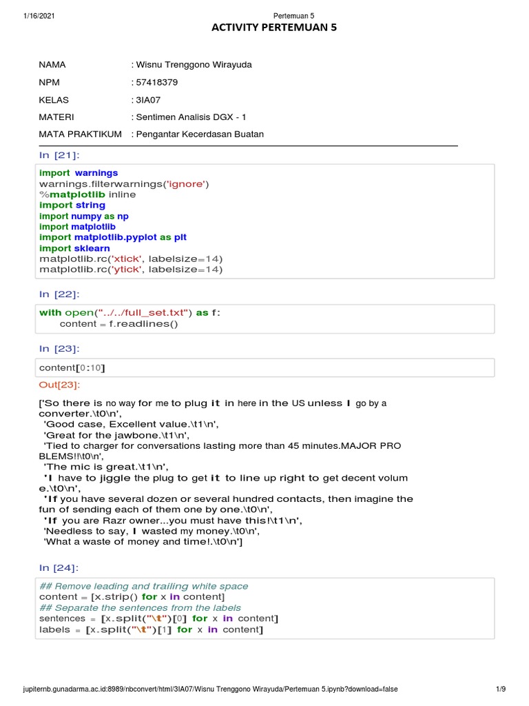 Act5 Wisnu Trenggono Wirayuda 57418379 | PDF | Software Engineering ...