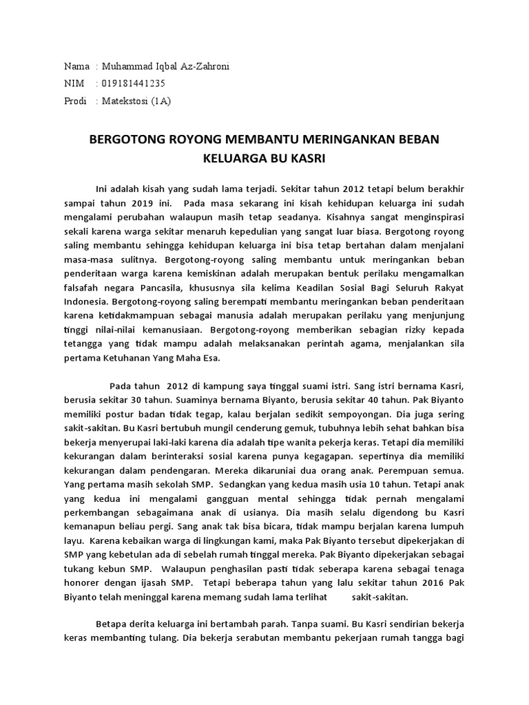 Tugas Pak Ade Pancasila | PDF | Kesehatan Holistik