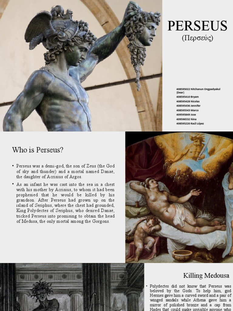 PERSEUS | PDF | Medusa | Mythology