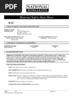 SDS R22 | PDF | Fires | Materials