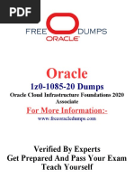 Become An OCI Foundations Associate (2023) - Oracle MyLearn | PDF