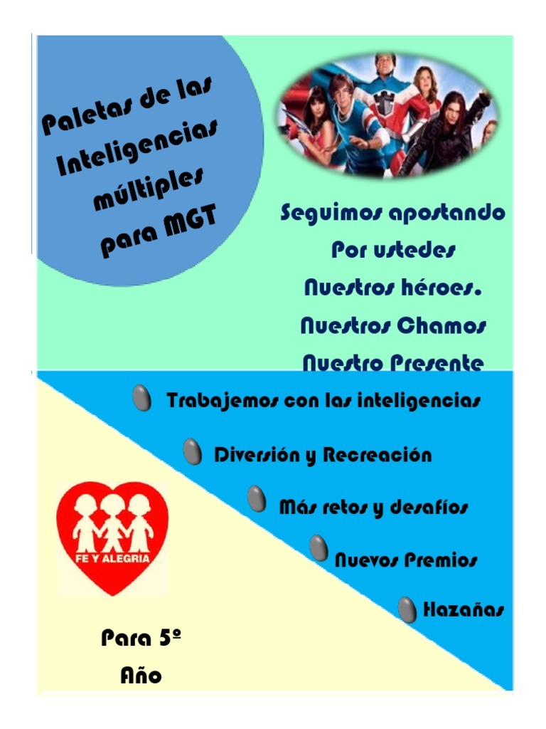 Paleta de 5to Año. | PDF | Inteligencia | Mente