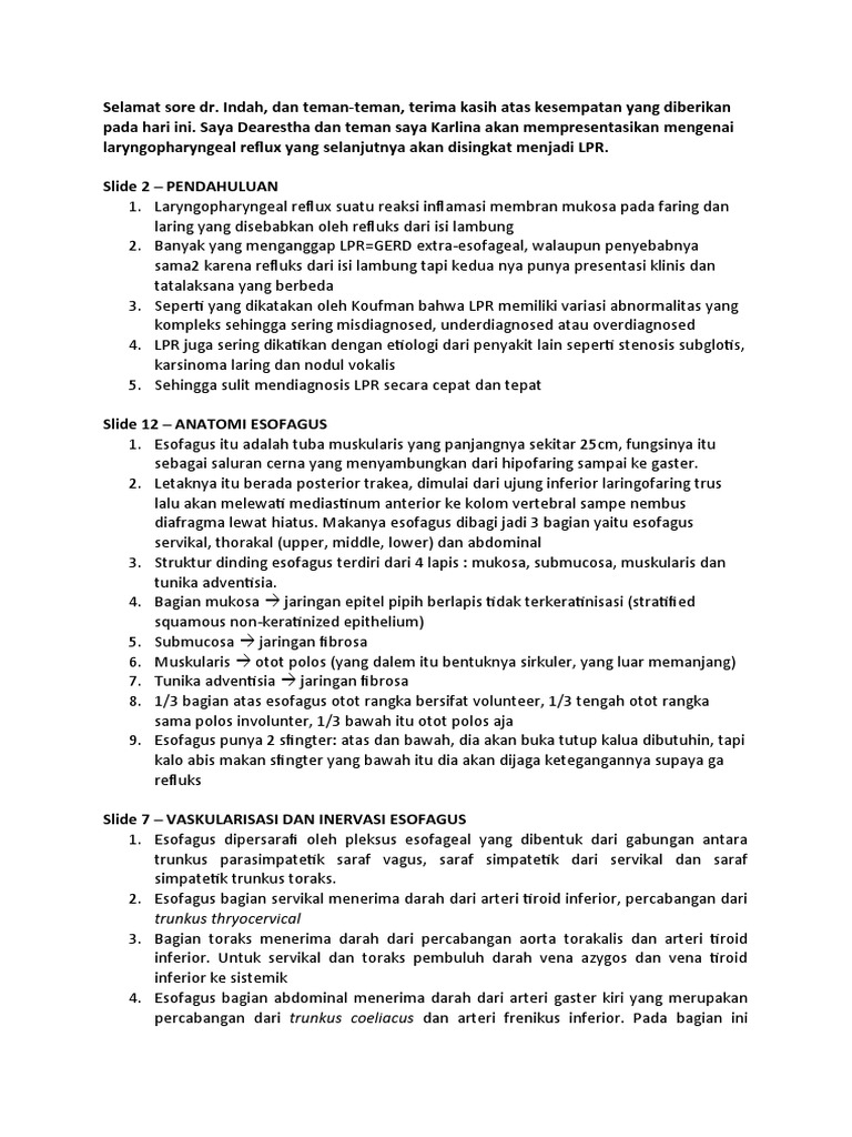 Penjelasan PPT LPR | PDF