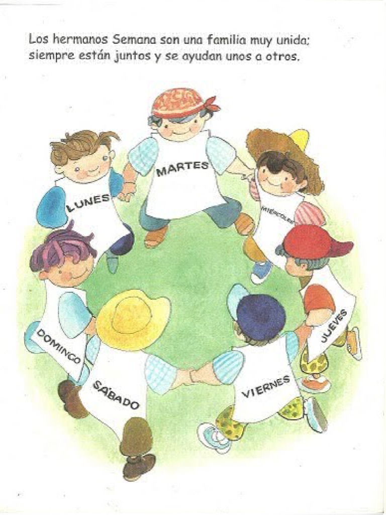 Cuento Los Dias de La Semana | PDF