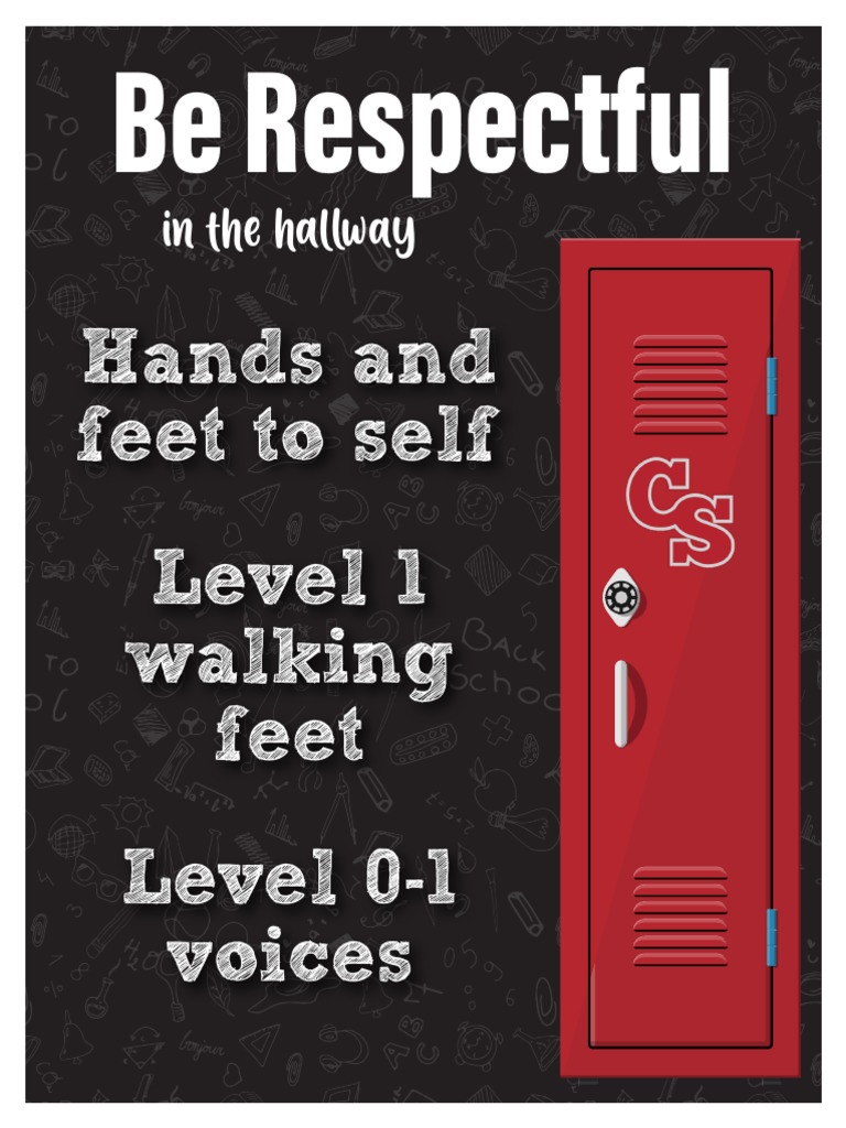 Hallway Behavior Guidelines for Students | PDF
