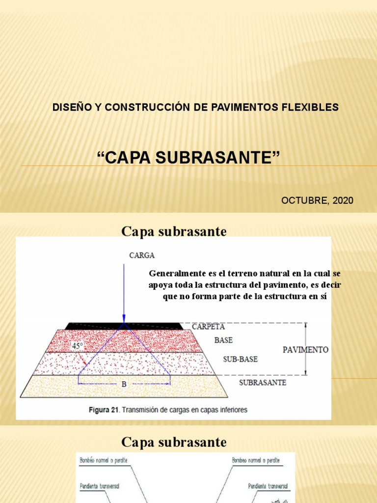 Presentacion Subrasante | PDF | Naturaleza