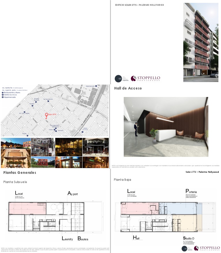 Edificio Soler 5775 Palermo Hollywood | PDF | Diseño | Sectores Economicos