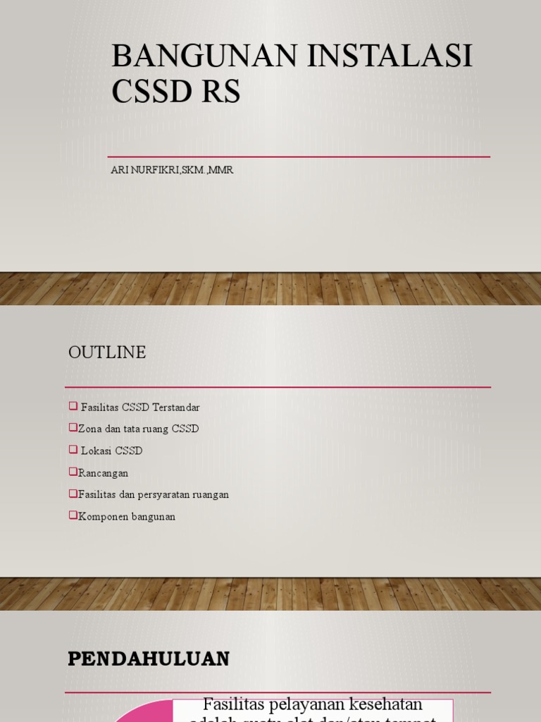 10 Bangunan Instalasi CSSD RS | PDF