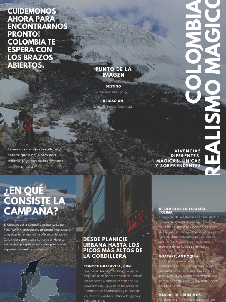 Brochure Realismo Mágico COlombia | PDF | Conservación | Naturaleza