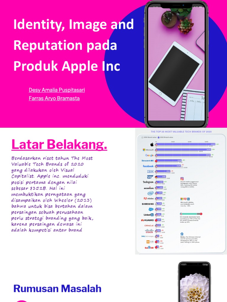 (PPT) Identity Image Reputation Apple - Bramasta | PDF