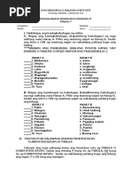 Grade 7 Filipino Module First Quarter | PDF