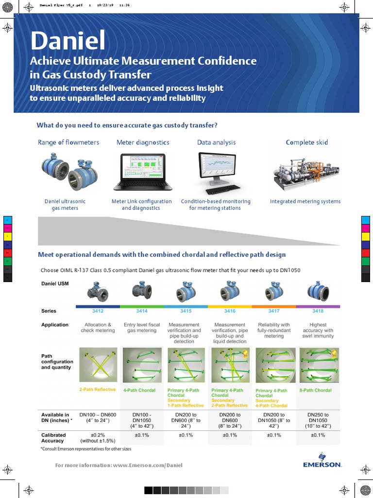 Daniel: Achieve Ultimate Measurement Confidence in Gas Custody Transfer ...