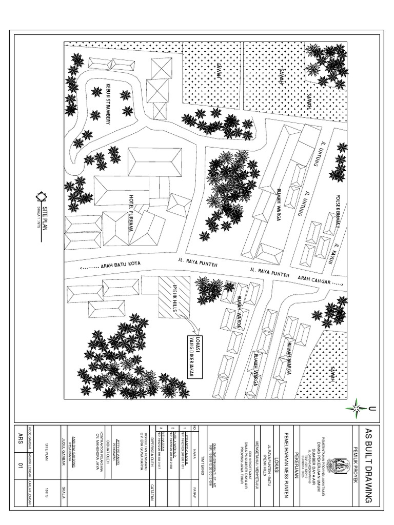Print A3 As Built Drawing | PDF