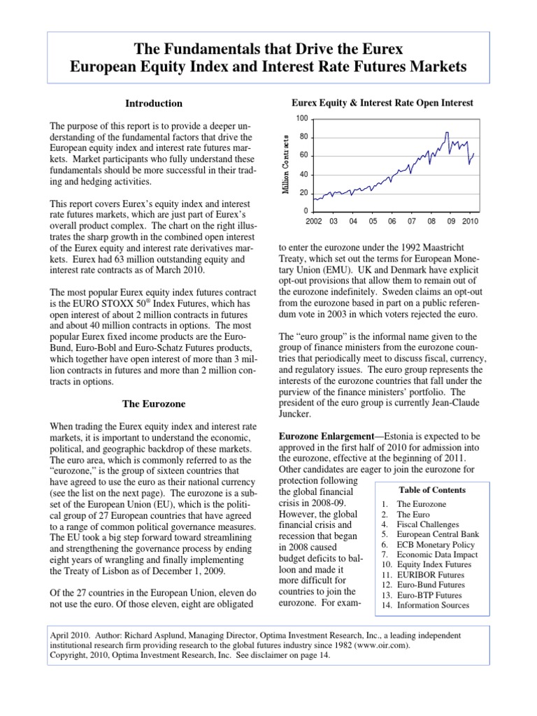 Eurex Fundamentals | PDF | Business