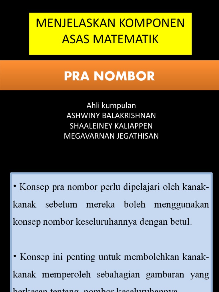 Pra Nombor PN Ros | PDF