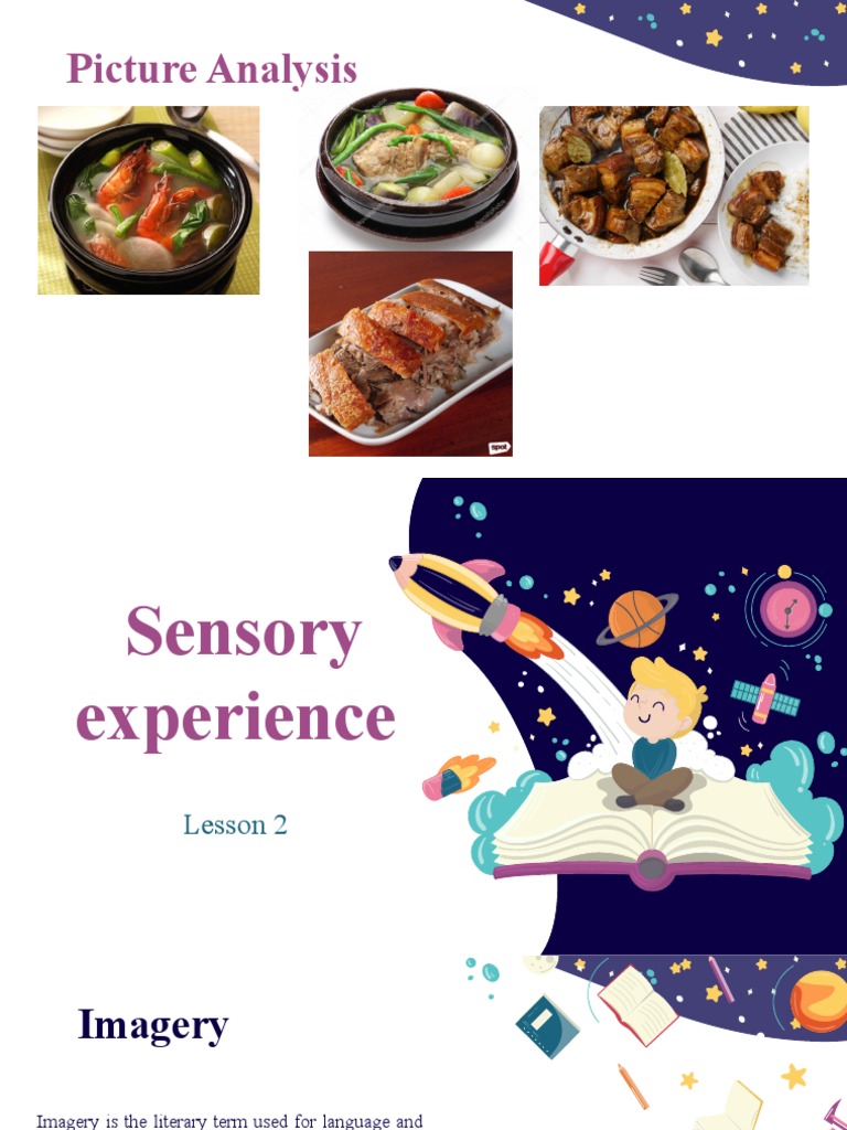 Sensory Imagery in Creative Writing | PDF | Senses | Mental Image