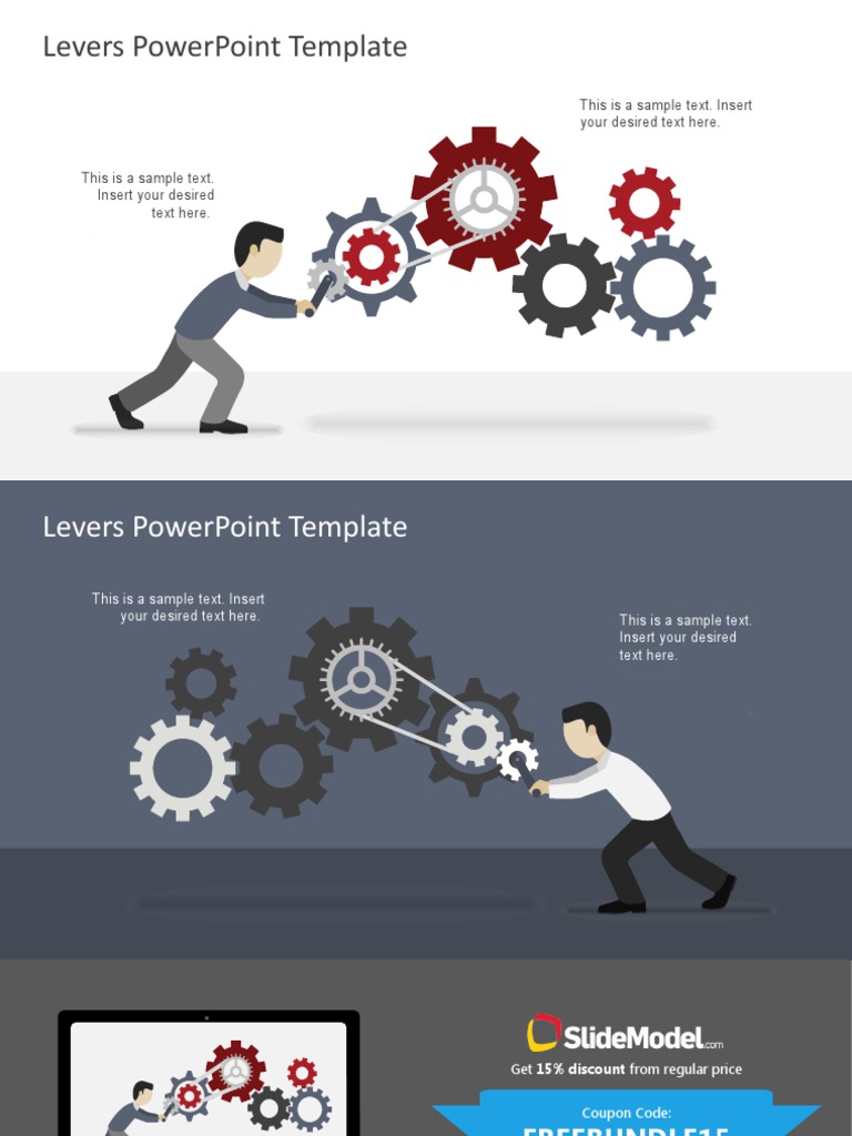 FF0119 01 Free Levers Powerpoint Template 16x9 | PDF
