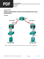 8.2.4.5 Lab - Configuring Basic Single-Area OSPFv2 | PDF | Enrutador (Computación) | Dirección IP
