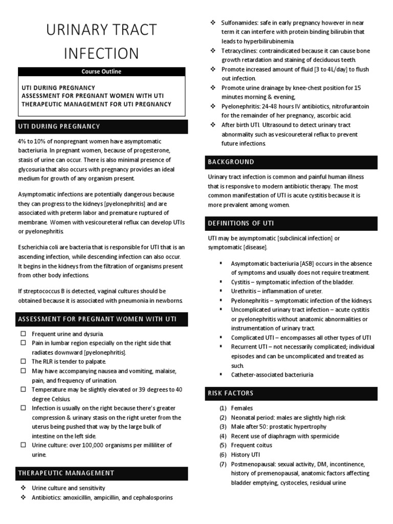 02 Urinary Tract Infection | PDF | Urinary Tract Infection ...