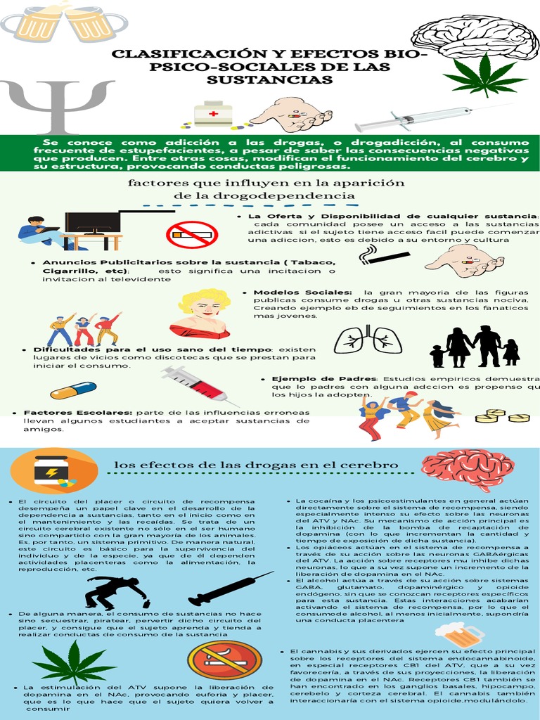 Los efectos de las drogas en el cerebro y el desarrollo de la adicción ...