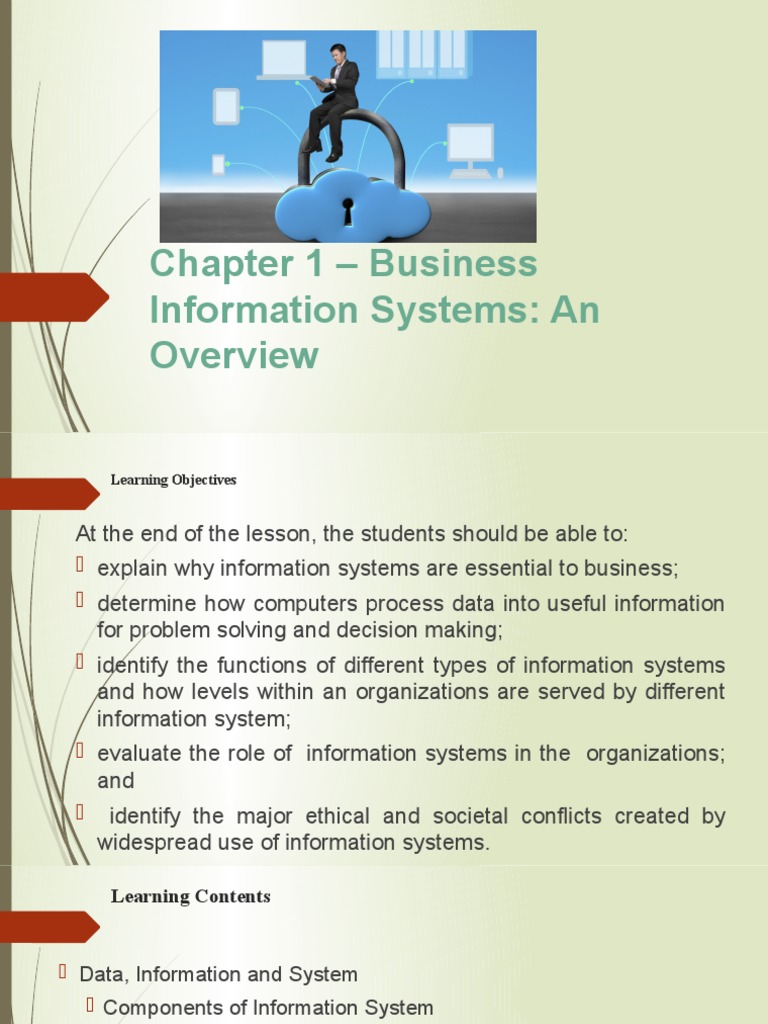 An Introduction to Information Systems: Their Purpose, Components, Types and Role in ...
