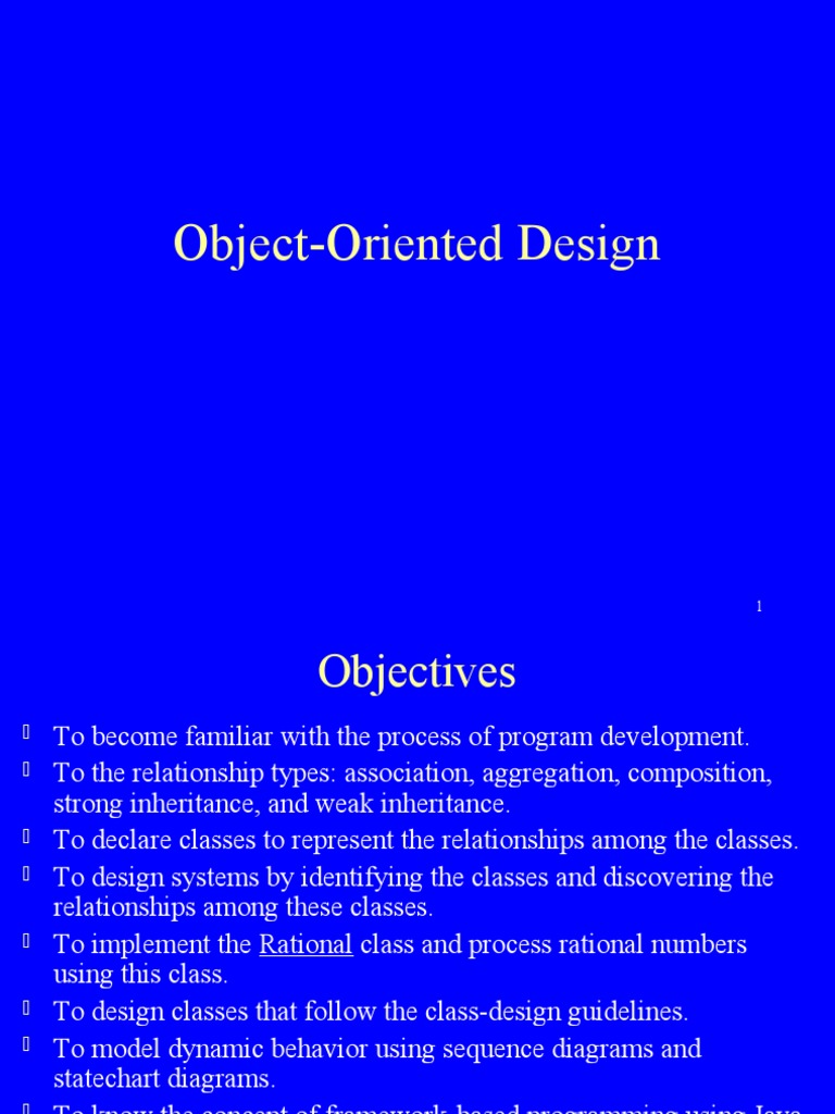 5 Oo Design Pdf Class Computer Programming Method Computer