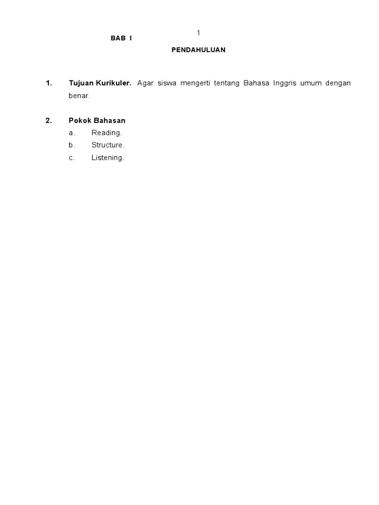 Diktat BAHASA INGGRIS | PDF | Part Of Speech | Grammar