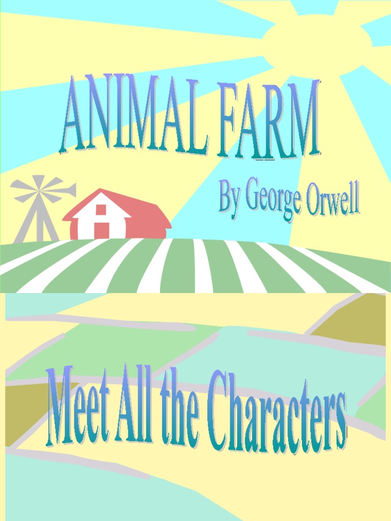 Animal Farm by George Orwell (Presentation) | PDF | Fable | Satire