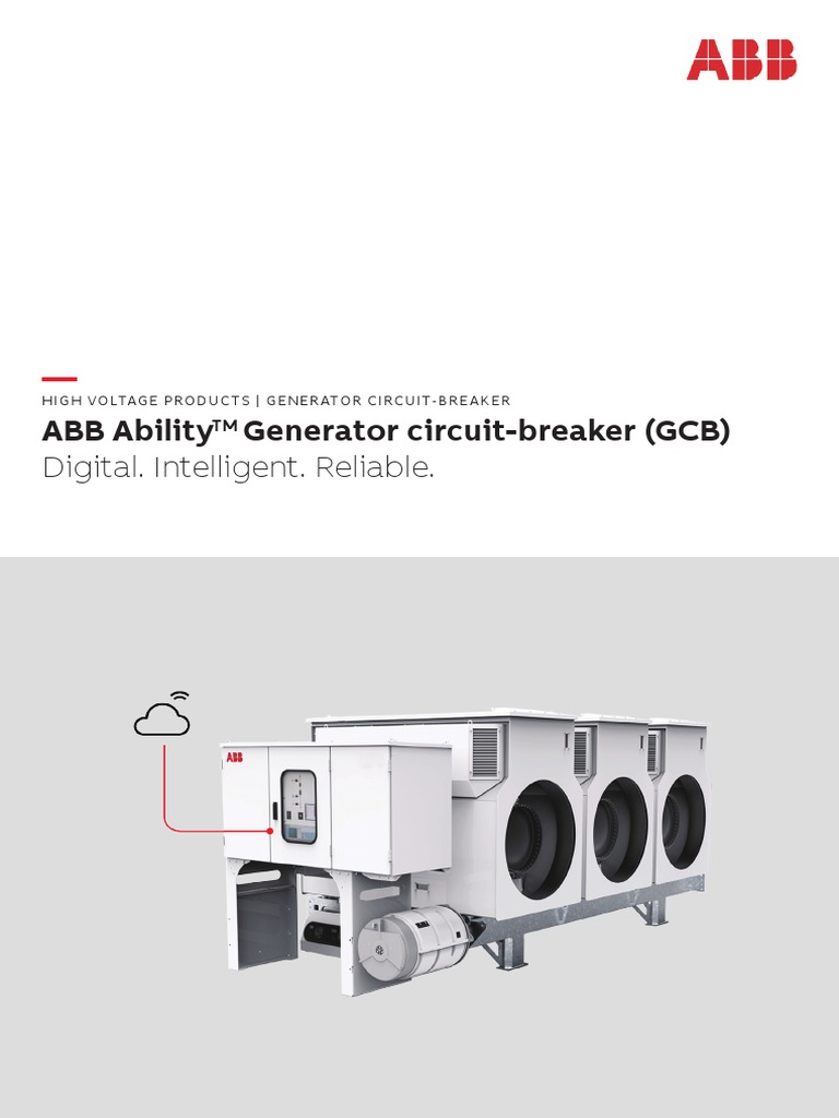 Digital GCB Brochure Final | PDF | Reliability Engineering | Electrical ...