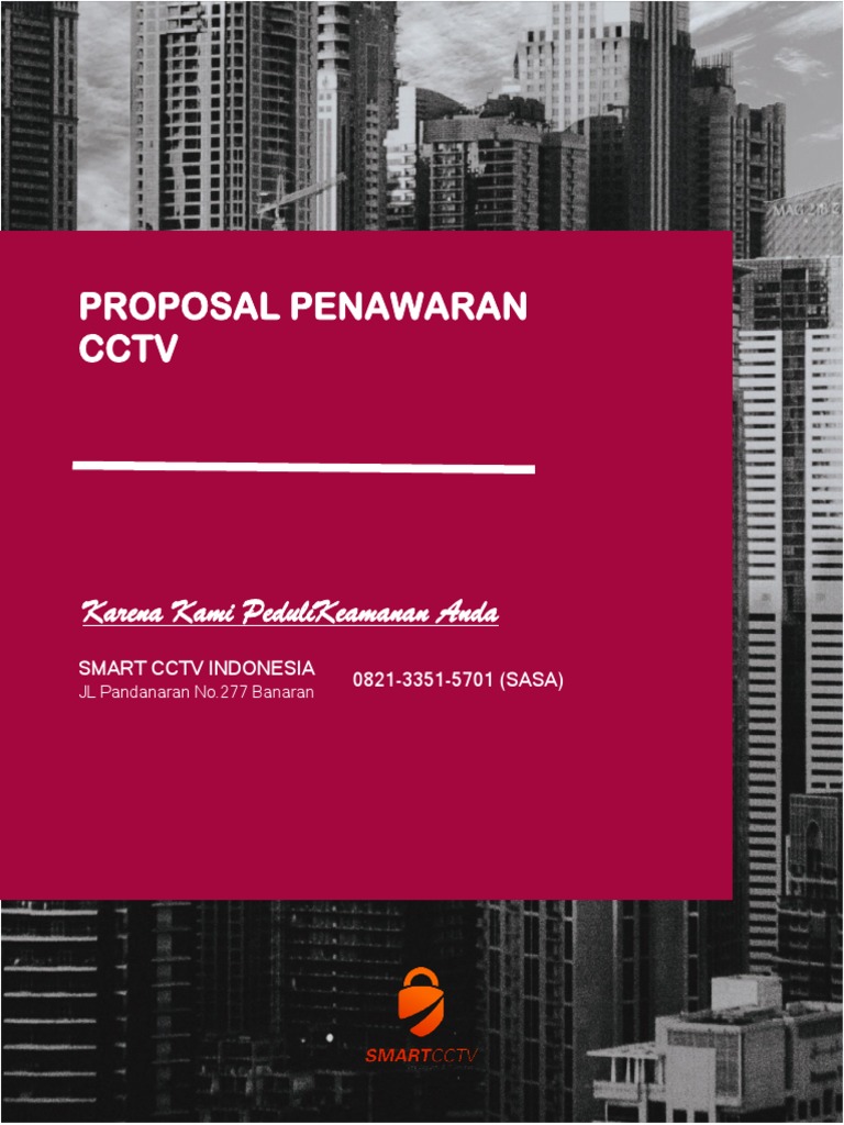Proposal Penawaran CCTV | PDF