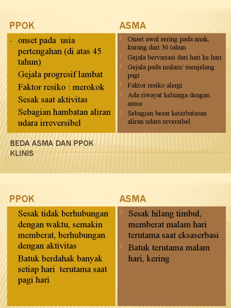 Beda Asma Dan Ppok | PDF