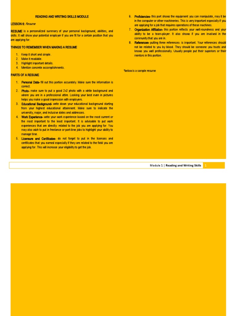 Reading and Writing Skills Module 6 | PDF | Business