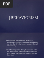 John B. Watson (Behaviorism & Classical Conditioning) | PDF | Classical Conditioning | Behaviorism