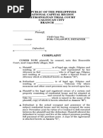 Rera Complaint Draft | PDF | Government | Justice