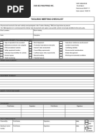 Toolbox Meeting Record Template | PDF | Business