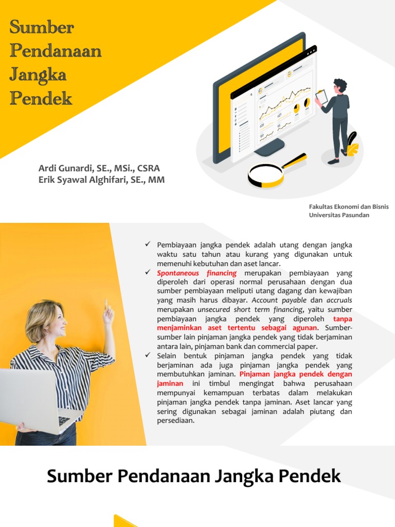 Sumber Pendanaan Jangka Pendek | PDF