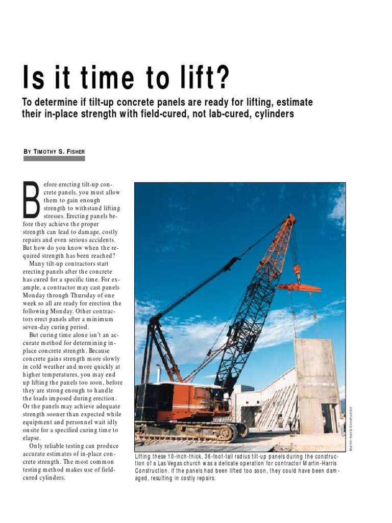 Concrete Construction Article PDF - Is It Time To Lift | PDF | Concrete ...
