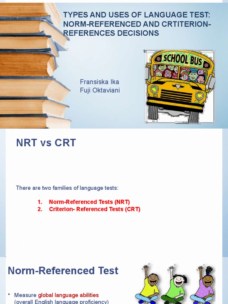 NRT vs CRT: Understanding the Differences Between Norm-Referenced and ...