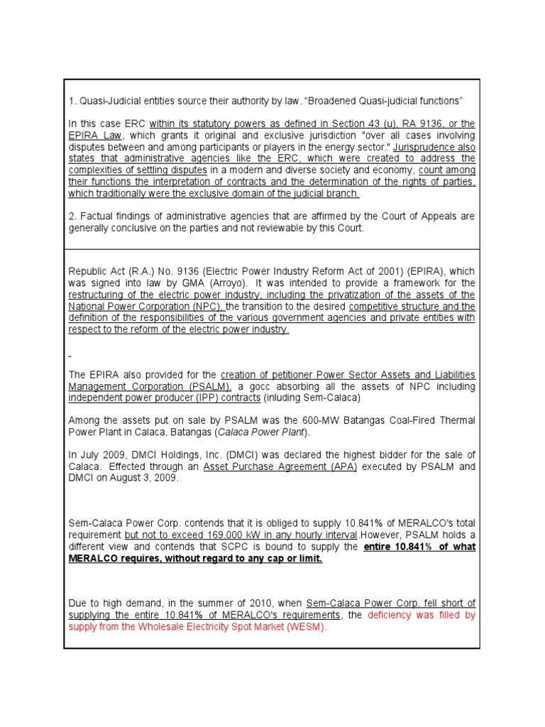 PSALM V Sem-Calaca | PDF | Jurisdiction | Policy