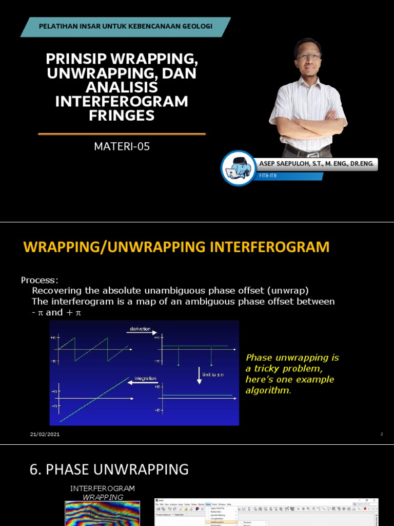 Materi-05 - Prinsip Analisis Interferogram | PDF | Optics | Geography