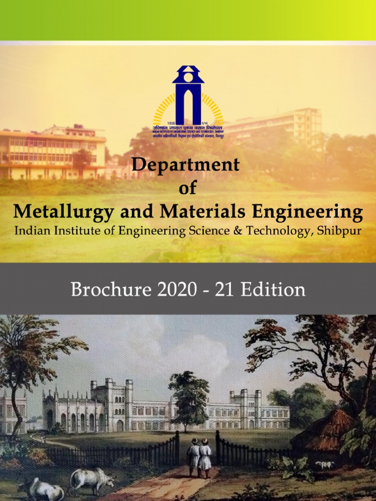 Department of Metallurgy and Materials Engineering | PDF