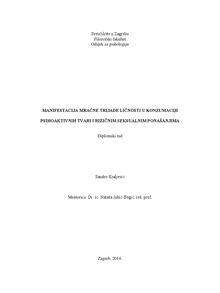 Mracna Trijada | PDF