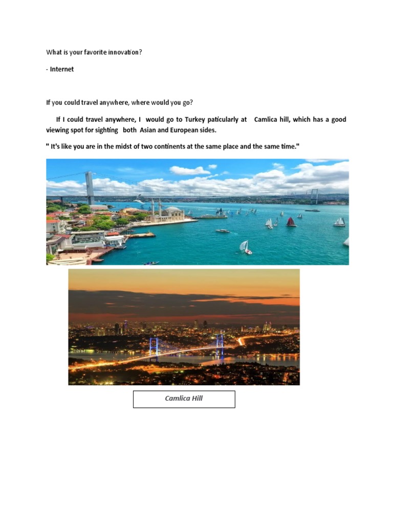 What Is Your Favorite Innovation? - Internet | PDF