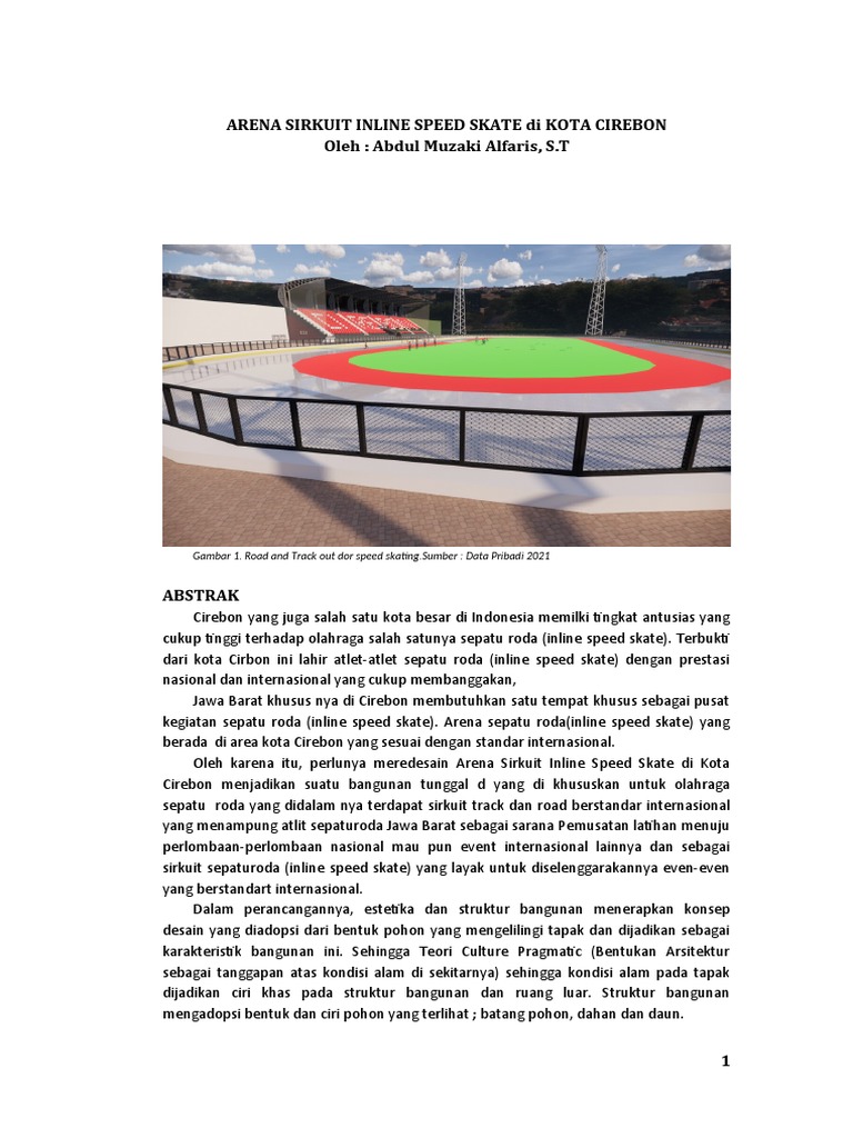 Ukuran Arena Sepatu Roda Cirebon | PDF